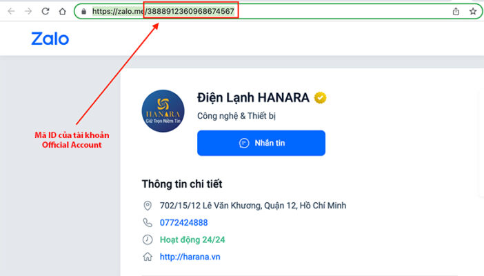 Chèn nút chat Zalo lên website bằng code đơn giản